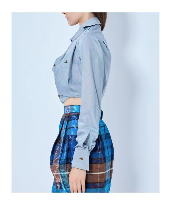 VIVIENNE WESTWOOD Cropped Drunken Shirt