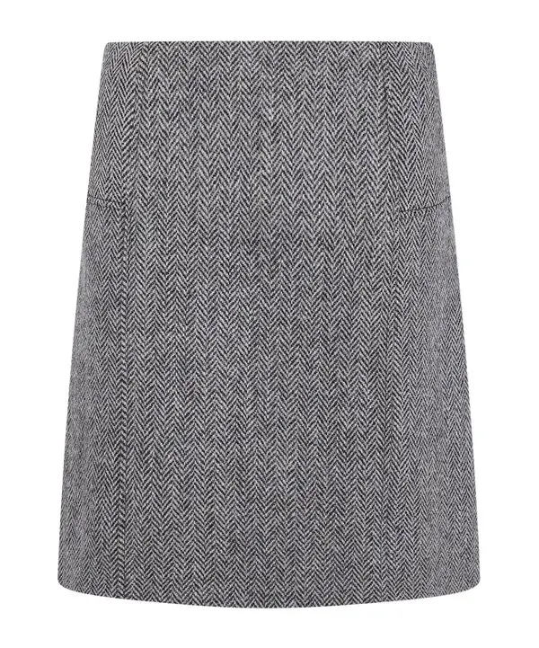 Paul Smith A-line Herringbone Skirt - No