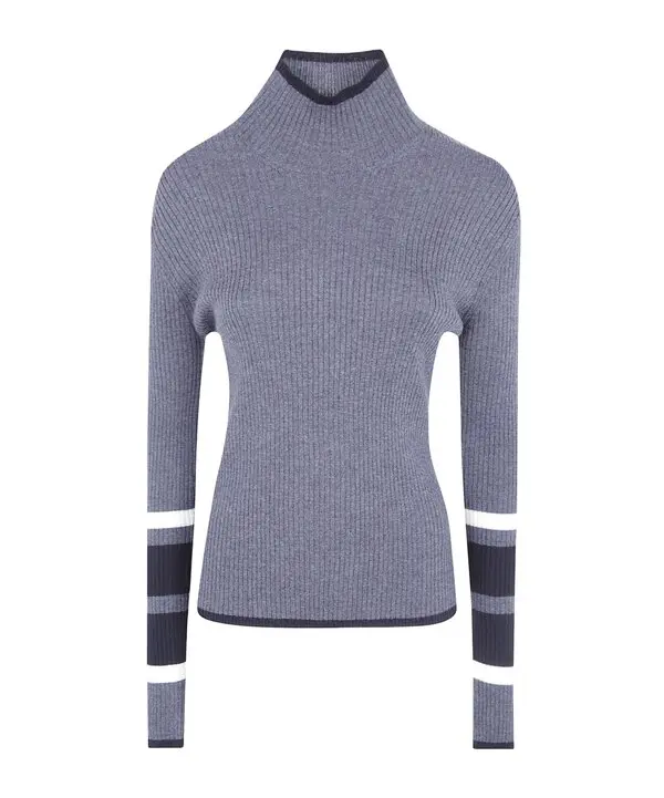 Mantū Ribbed Turtleneck Sweater - No