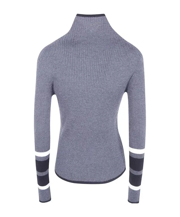 Mantū Ribbed Turtleneck Sweater - No