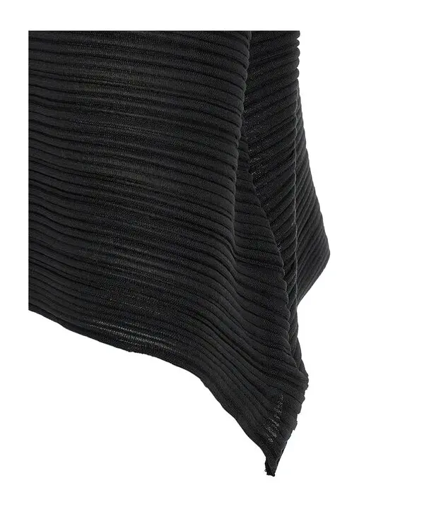 Issey Miyake Pleated Boat-neck T-shirt