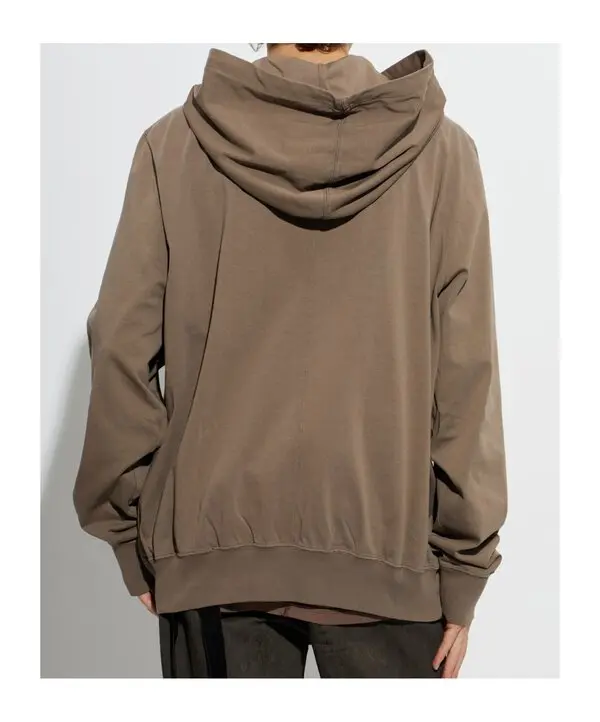 Rick Owens Oversized Long-sleeve Hoodie