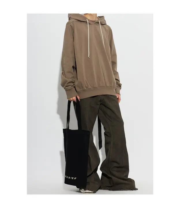 Rick Owens Oversized Long-sleeve Hoodie