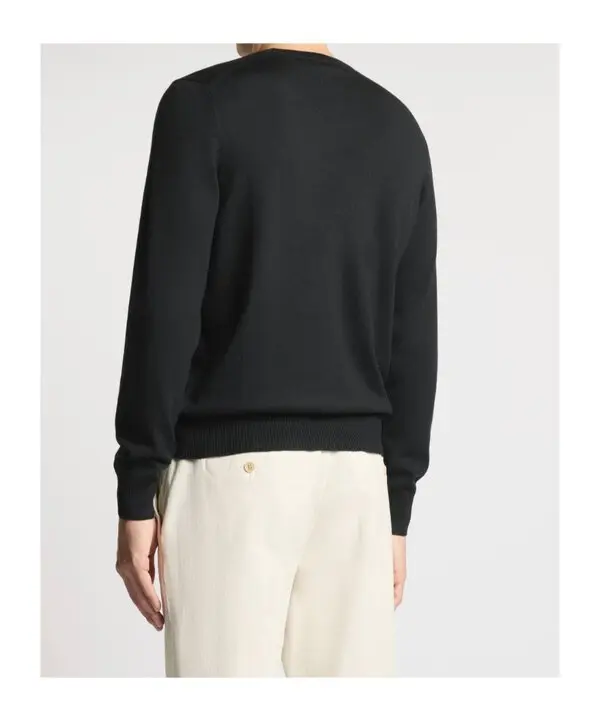 FAY Round-neck Pullover In Merinos Wool