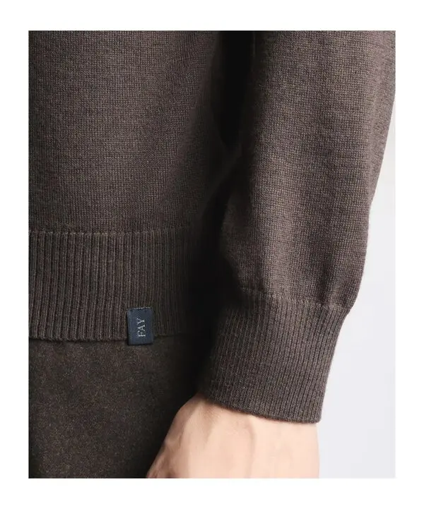 FAY Turtleneck In Merinos Wool