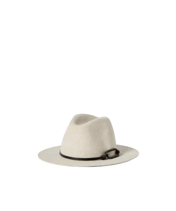 Brunello Cucinelli Wide Brim Felt Fedora