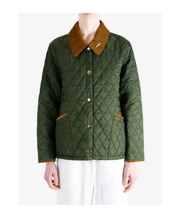 Barbour Icons Cropped Liddesdale Quilted Jacket