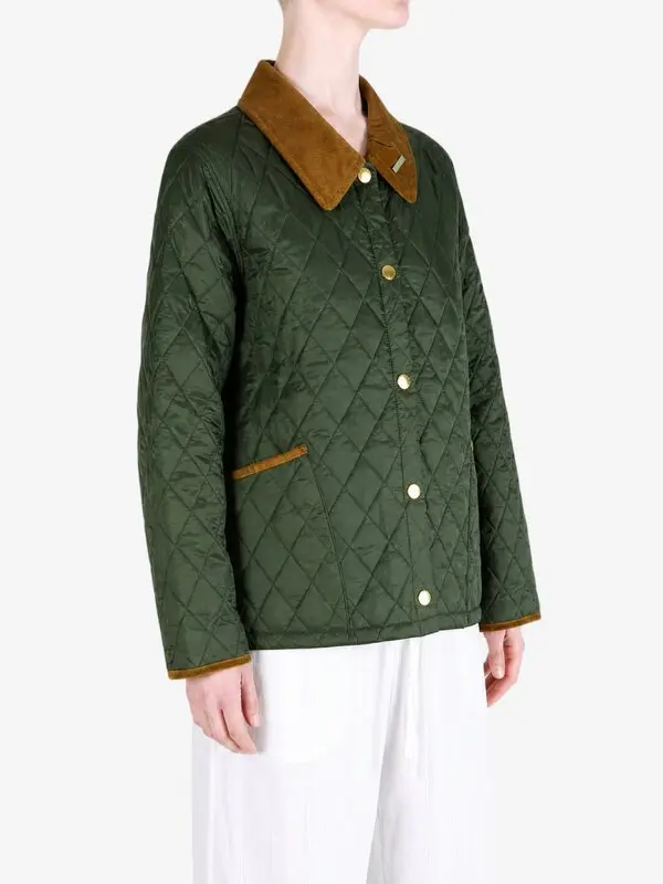 Barbour Icons Cropped Liddesdale Quilted Jacket