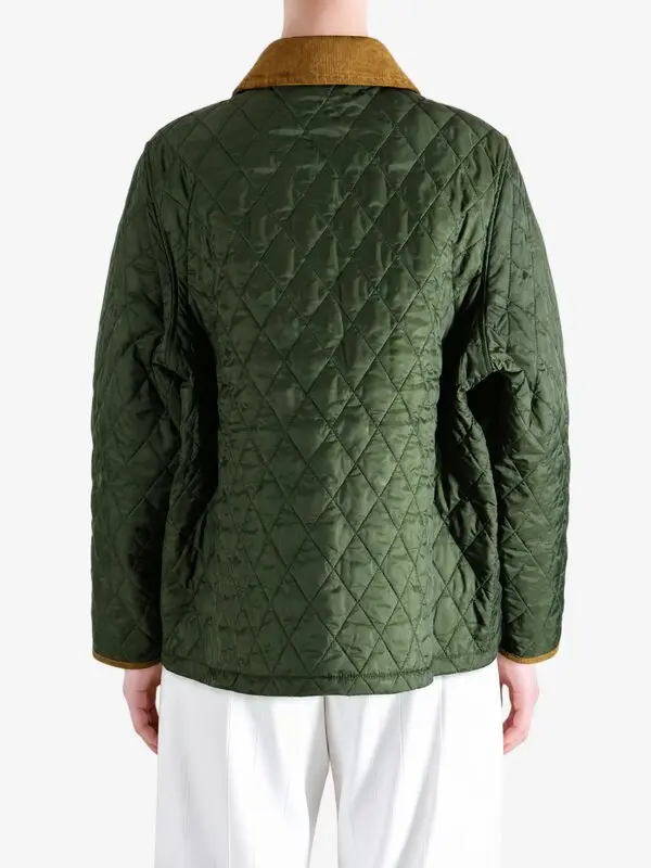 Barbour Icons Cropped Liddesdale Quilted Jacket