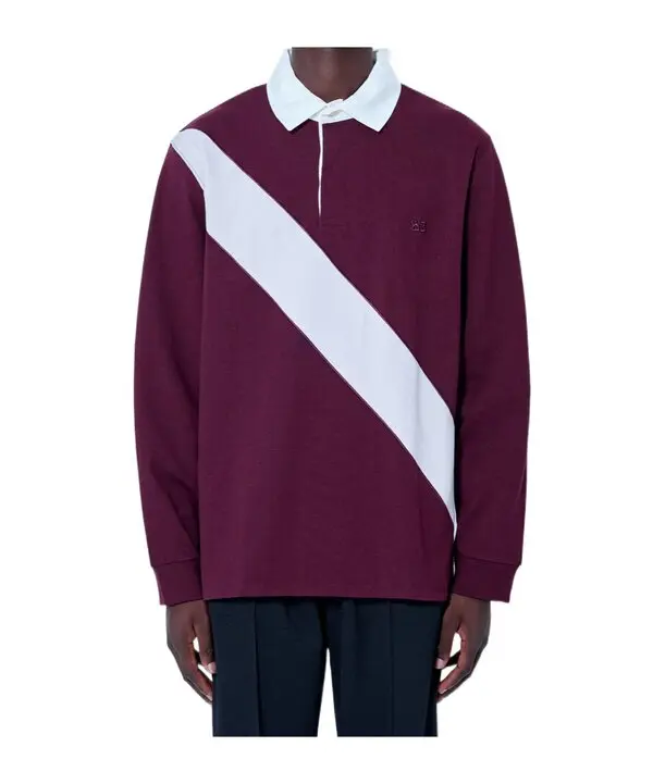 WALES BONNER Long-sleeve Polo Shirt