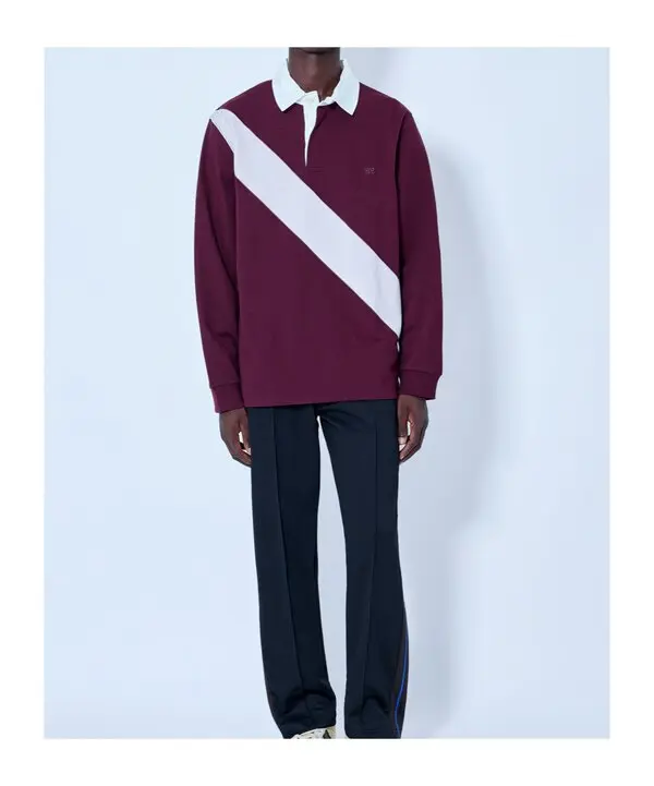 WALES BONNER Long-sleeve Polo Shirt
