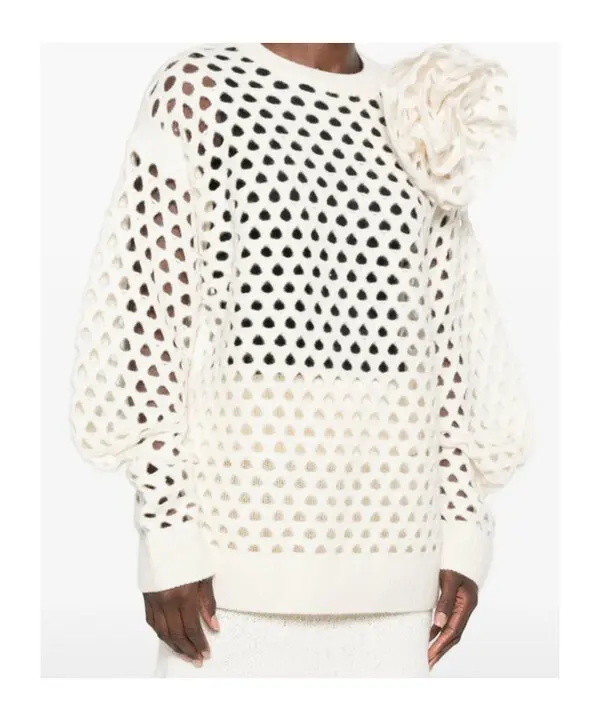 Blumarine Crew-neck Knit Top