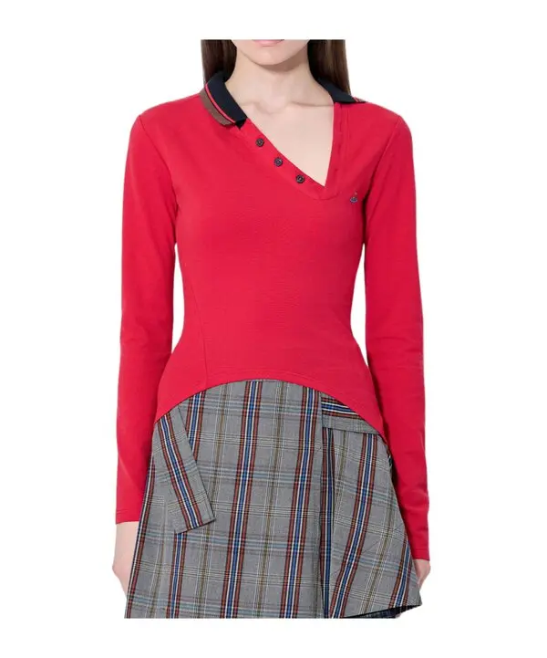 VIVIENNE WESTWOOD Long-sleeve Polo Shirt