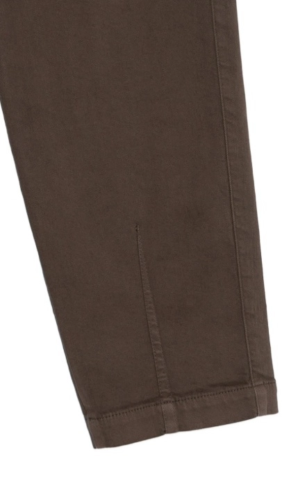 Eleventy Buttoned Straight-leg Trousers