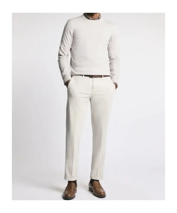 FAY Round-neck Jumper In Merinos Wool