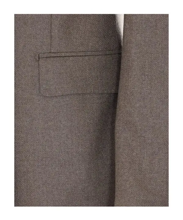 Tagliatore Double Breasted Peak Lapel Blazer