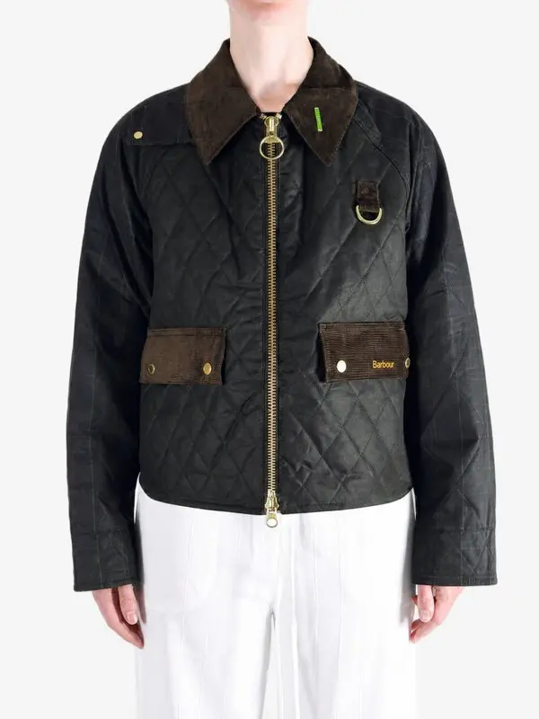 Barbour Icons Spey Quilted Jacket - Olive