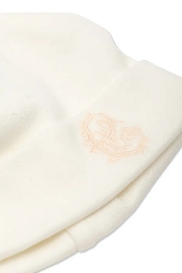 Chloé Long-sleeve Bodysuit, Hat, And Bib Set