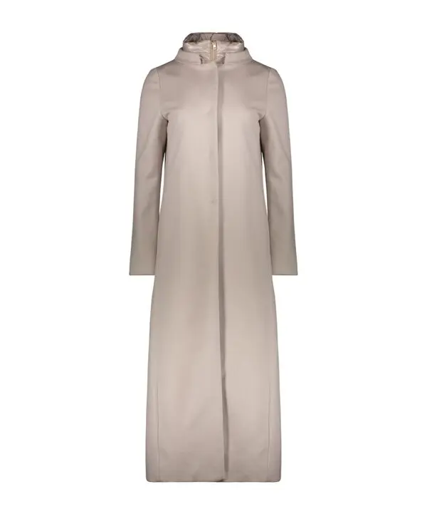 Herno Padded-collar Cashmere Overcoat