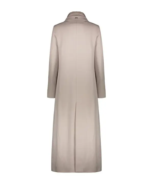 Herno Padded-collar Cashmere Overcoat