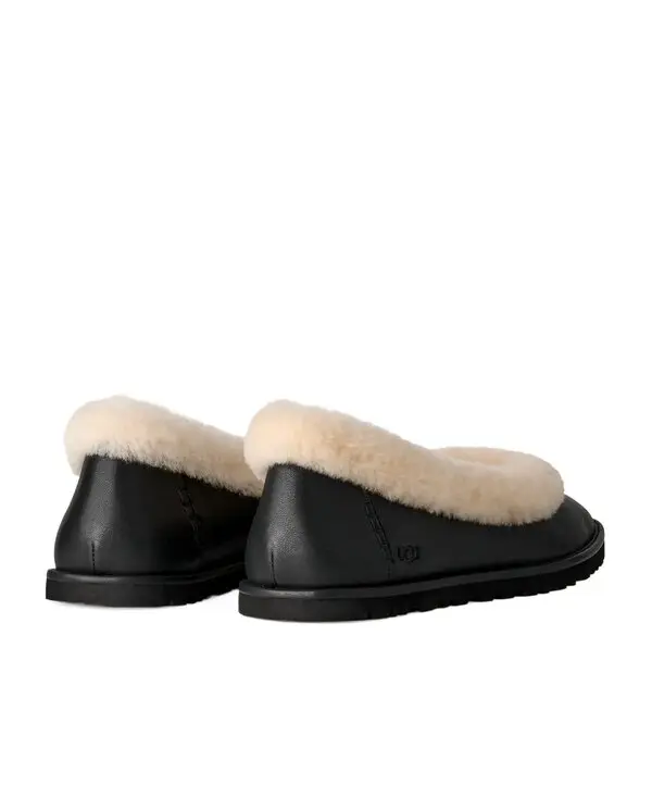 UGG Fur Trim Ballerina
