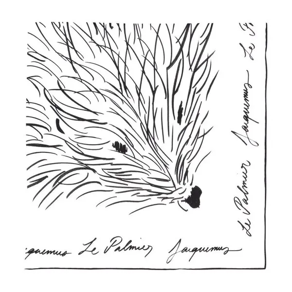 Jacquemus Patterned Silk Scarf