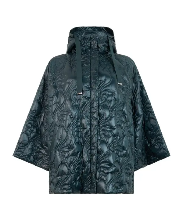 Herno Drawstring High Neck Coat