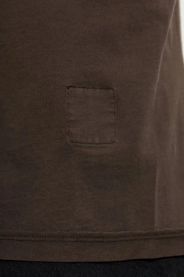 Rick Owens Central-seam Short-sleeve T-shirt