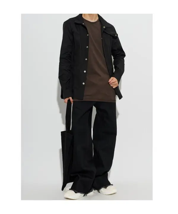 Rick Owens Central-seam Short-sleeve T-shirt