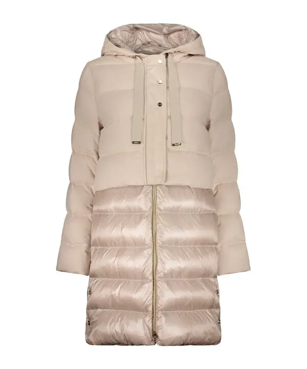 Herno Quilted Hooded Down Coat