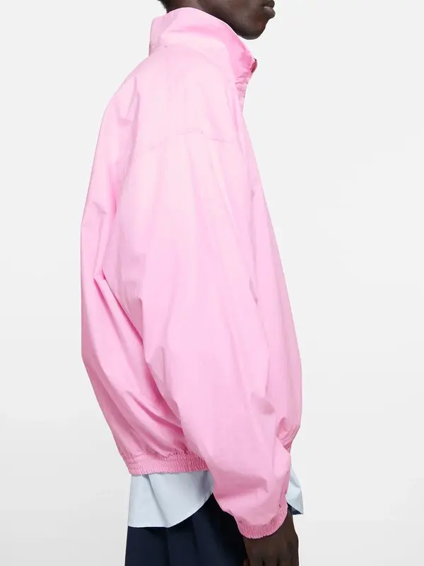 Acne Studios Washed Logo Jacket - Light Pink