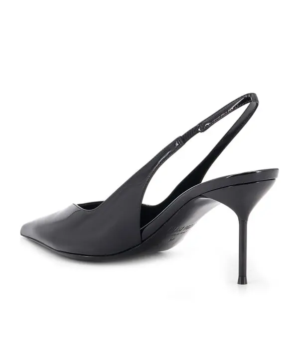 Paris Texas Lidia Slingback Pumps - Black
