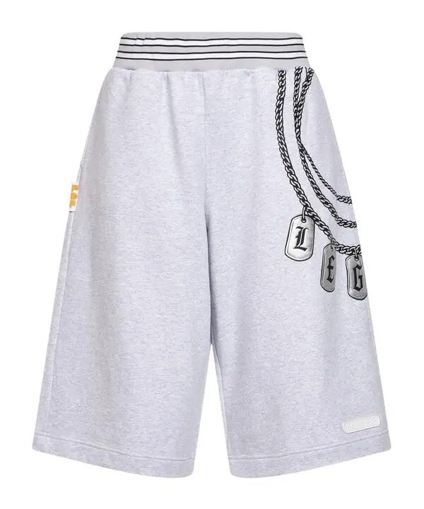 PDFCHANNEL Chain Print Shorts
