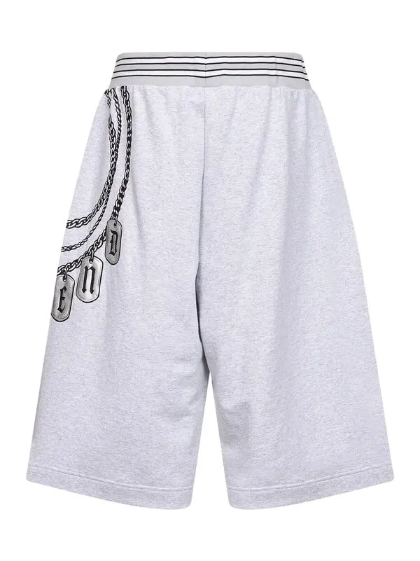 PDFCHANNEL Chain Print Shorts