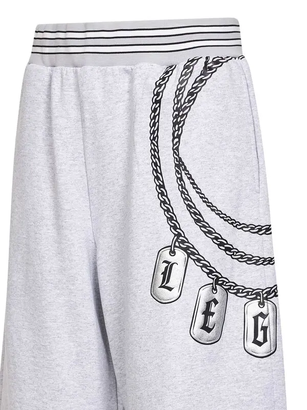 PDFCHANNEL Chain Print Shorts
