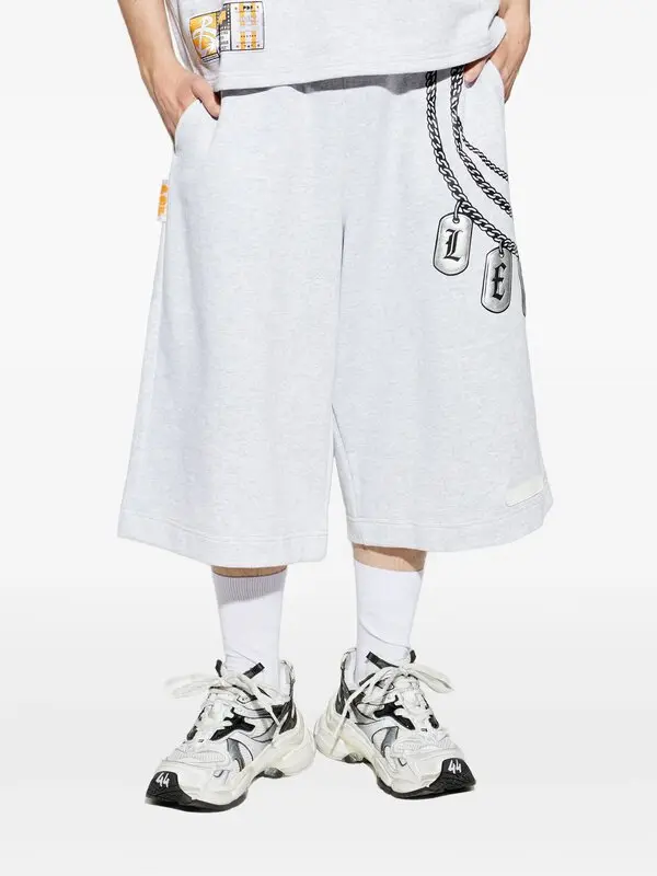 PDFCHANNEL Chain Print Shorts