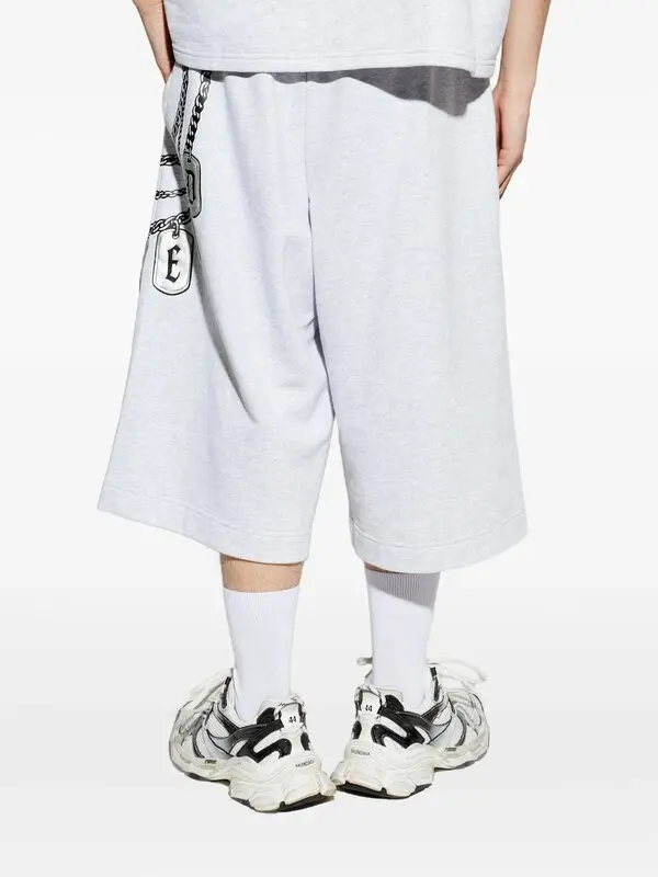 PDFCHANNEL Chain Print Shorts