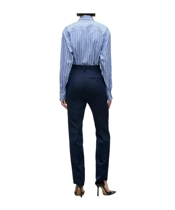 Victoria Beckham Striped Cotton Shirt