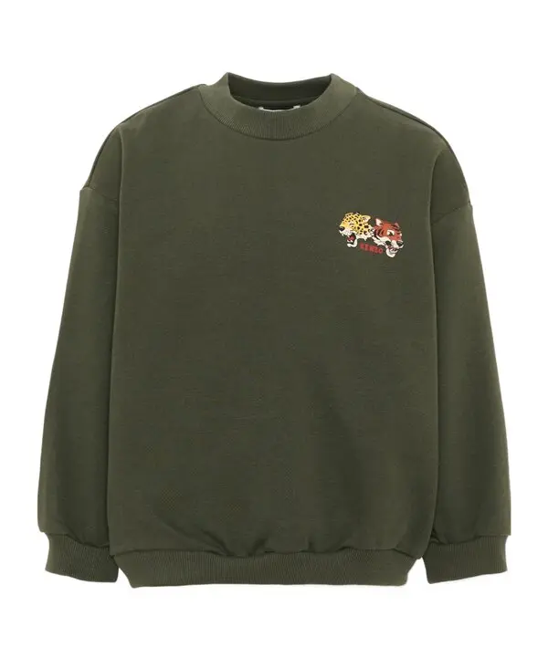Kenzo Tiger Graphic Long-sleeved Sweatshirt
