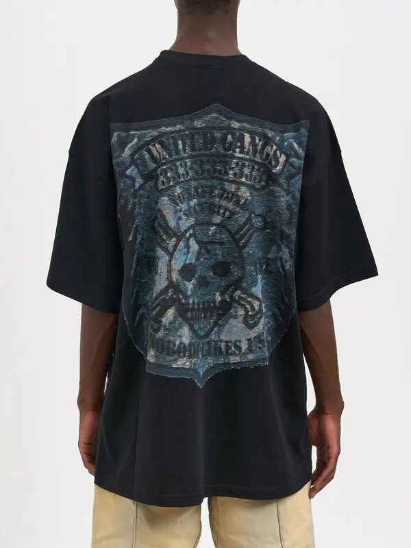 PDFCHANNEL Pdf Graphic Printed Crewneck T-shirt