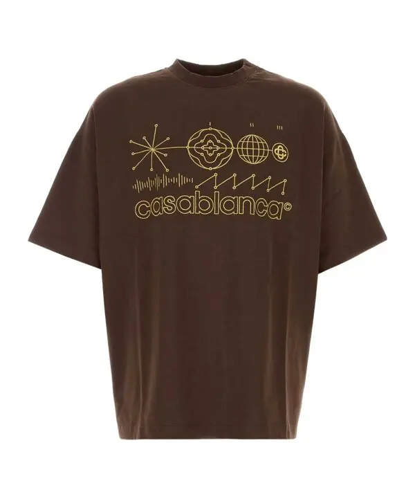 Casablanca Code De Civilisation Oversized T-shirt