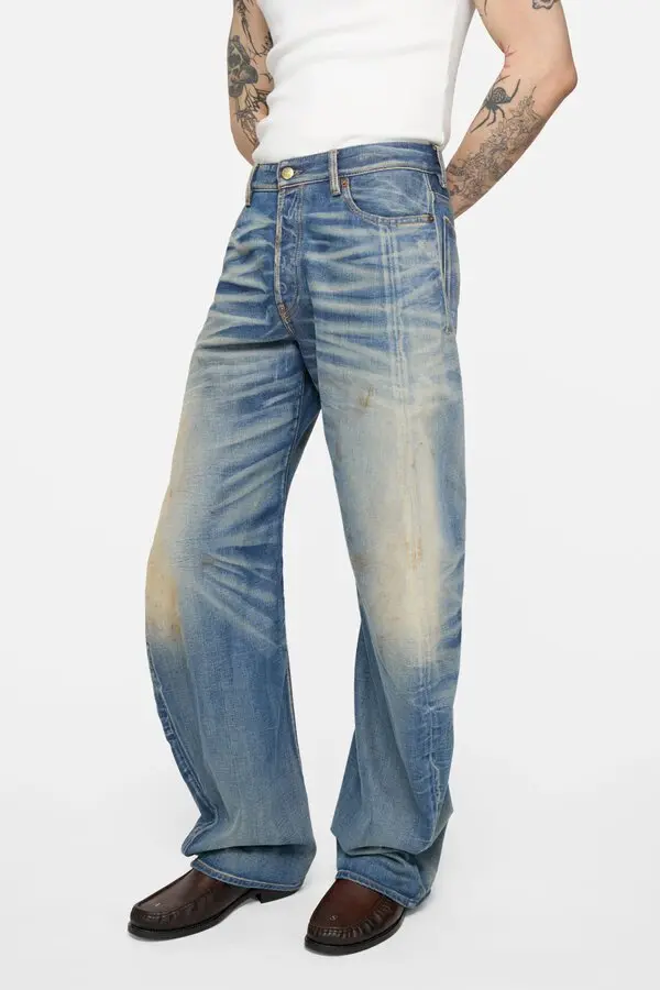 Acne Studios Loose-fit Twill Denim Jeans