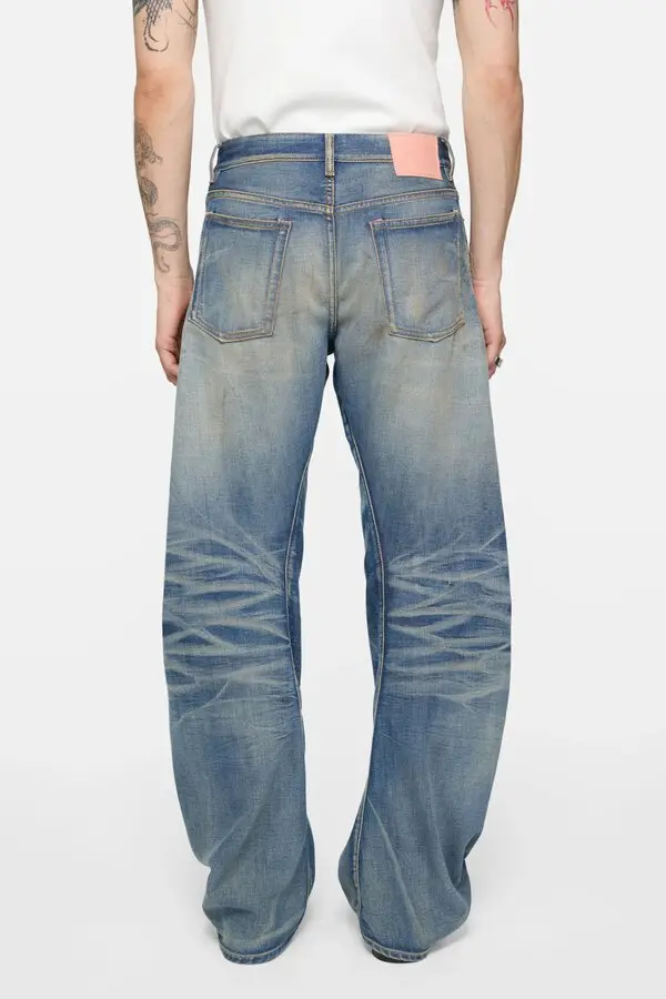 Acne Studios Loose-fit Twill Denim Jeans