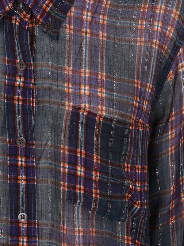 Dries Van Noten Cheers Checked Shirt - Multi-color