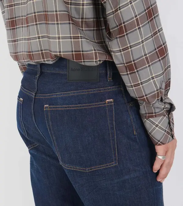 Acne Studios Regular Fit Jeans 2021m - Dark Blue