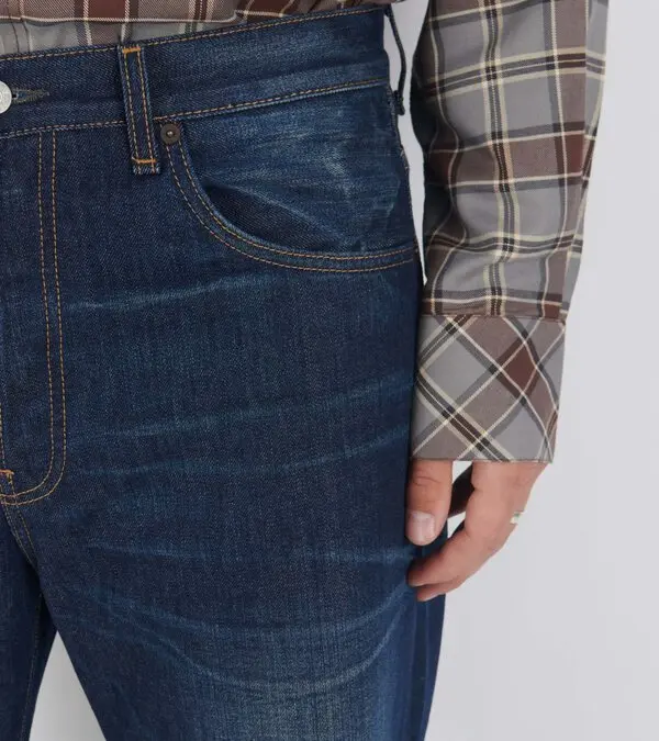 Acne Studios Regular Fit Jeans 2021m - Dark Blue