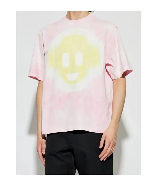 Casablanca Floral Logo Printed T-shirt