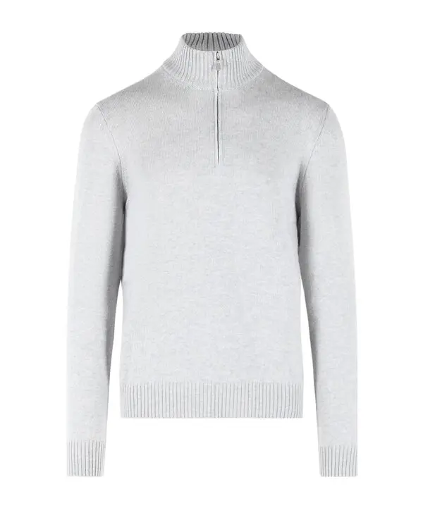 GRAN SASSO Long-sleeve Zip-up Sweater