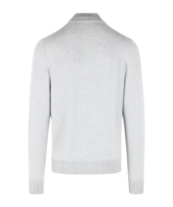 GRAN SASSO Long-sleeve Zip-up Sweater