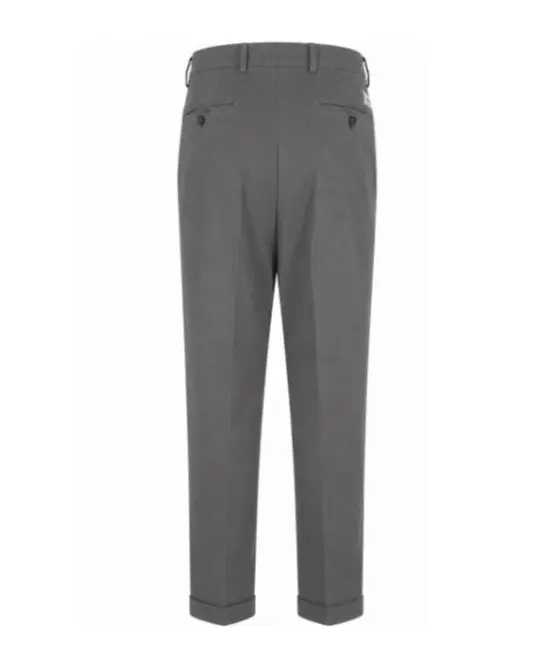 MANUEL RITZ Casual Trousers With Belt Loops
